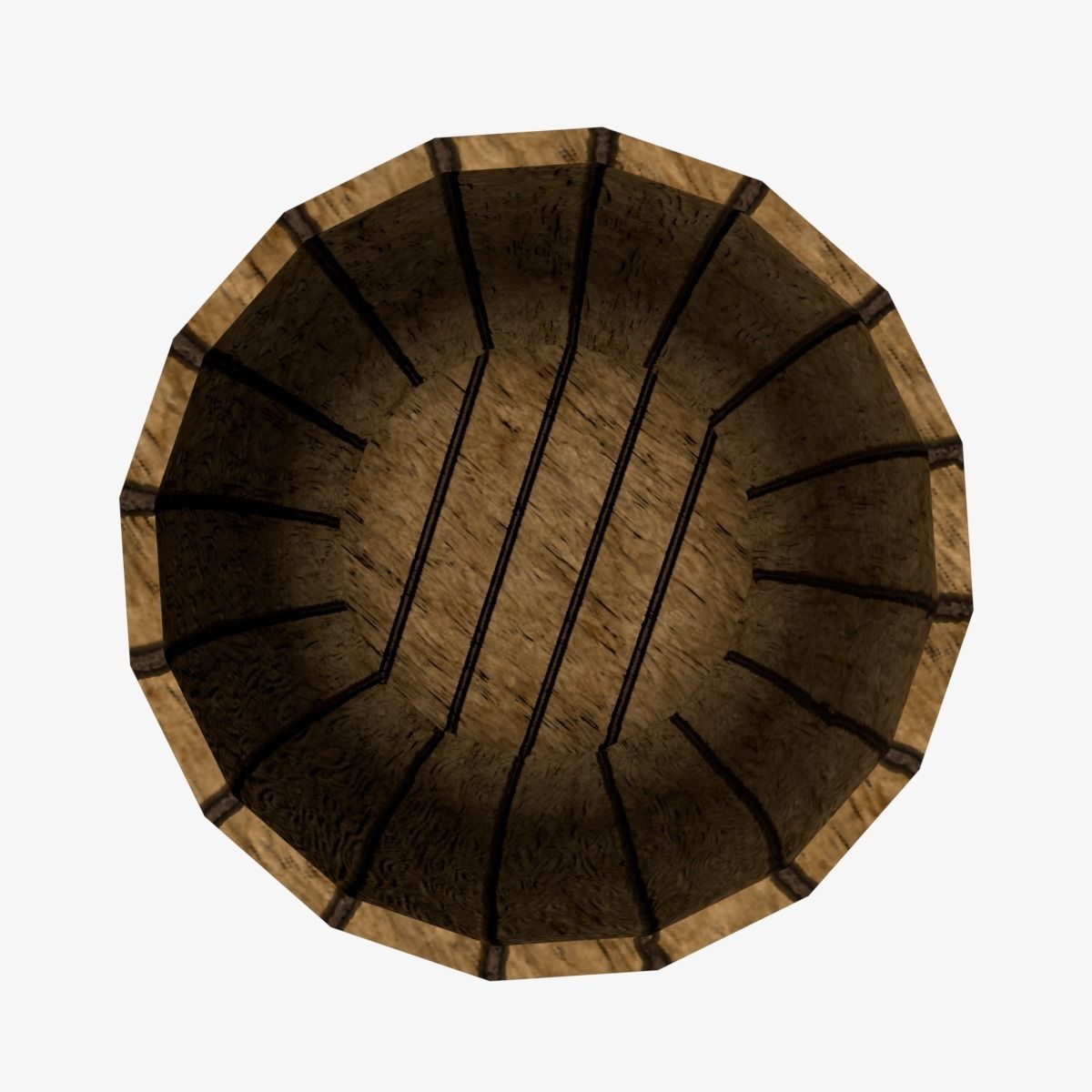 3D model Barrels with Dynamite and Cannonballs and Bomb VR / AR / low ...