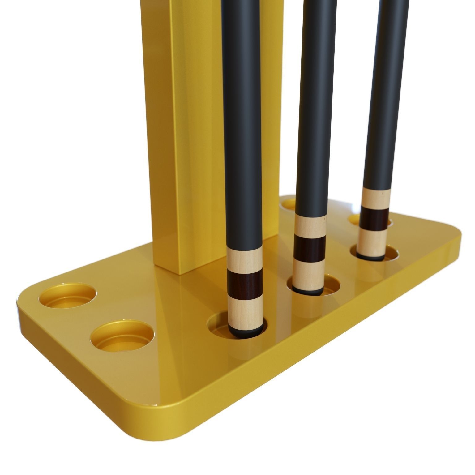 Diamond Modern American Pool Table - 9ft 3D model | CGTrader