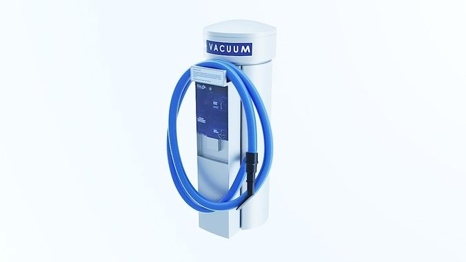 iVac Vacuum machine 3D model | CGTrader