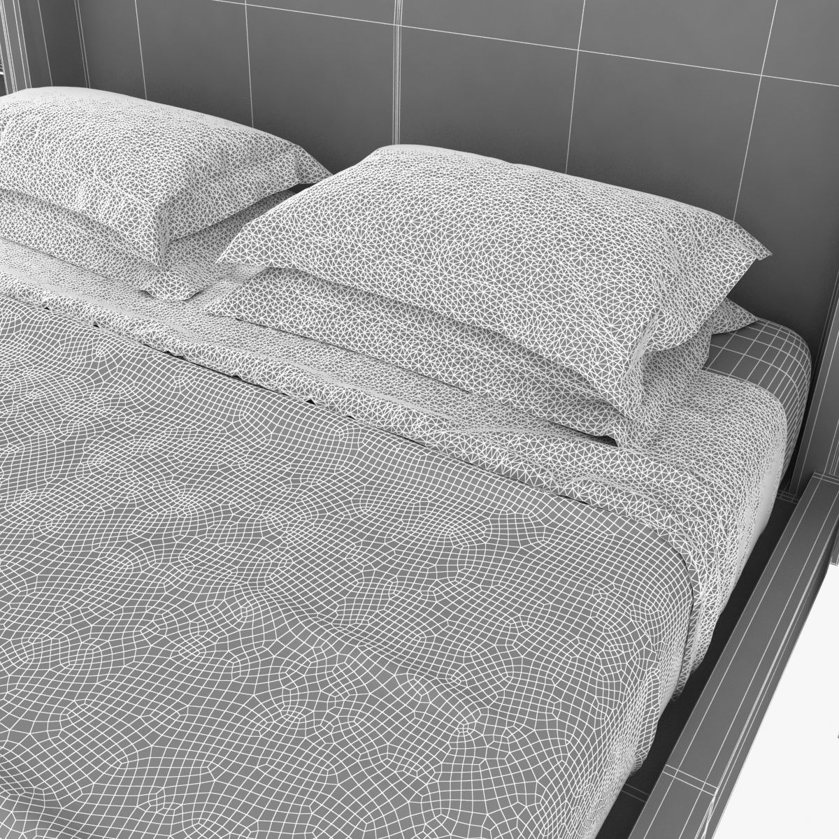 Holly Hunt bedroom furniture set 3D model | CGTrader