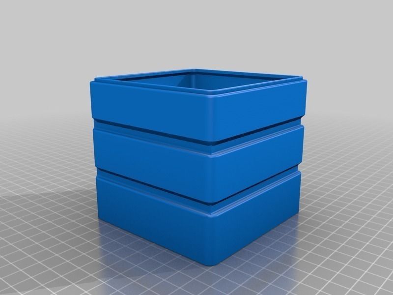 Stacking and Sliding Drawer Boxes free 3D model 3D printable | CGTrader