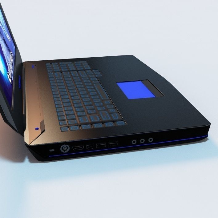 Alienware Gaming Laptop 3D model | CGTrader