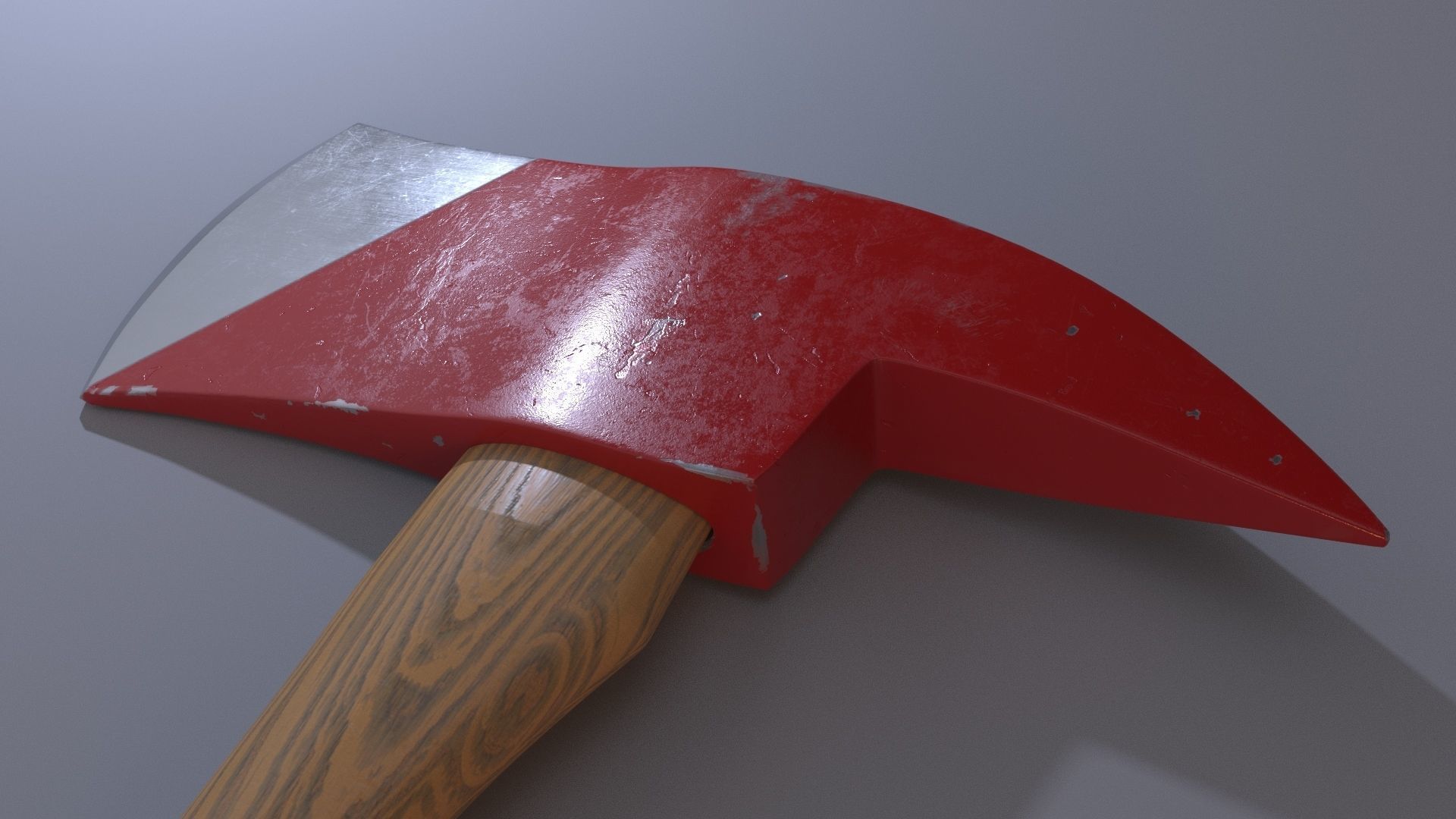 Fire axe 3D asset VR / AR ready PBR | CGTrader