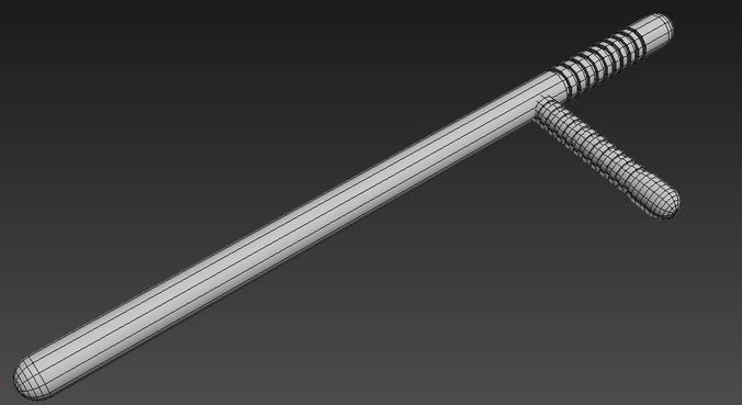3D model Police Bat VR / AR / low-poly | CGTrader