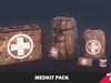 3D model Medkit Pack VR / AR / low-poly | CGTrader
