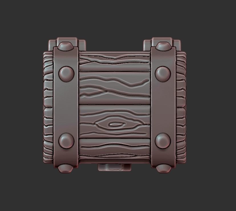 Treasure Chest free 3D model 3D printable | CGTrader