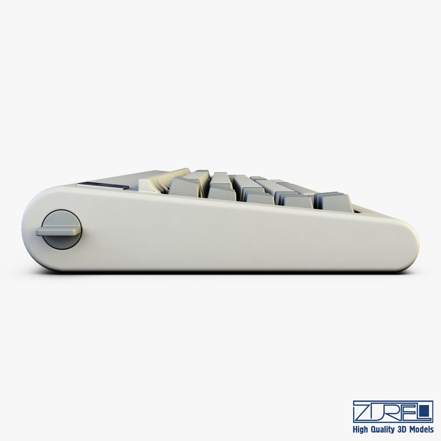 IBM 5150 Keyboard 3D model | CGTrader