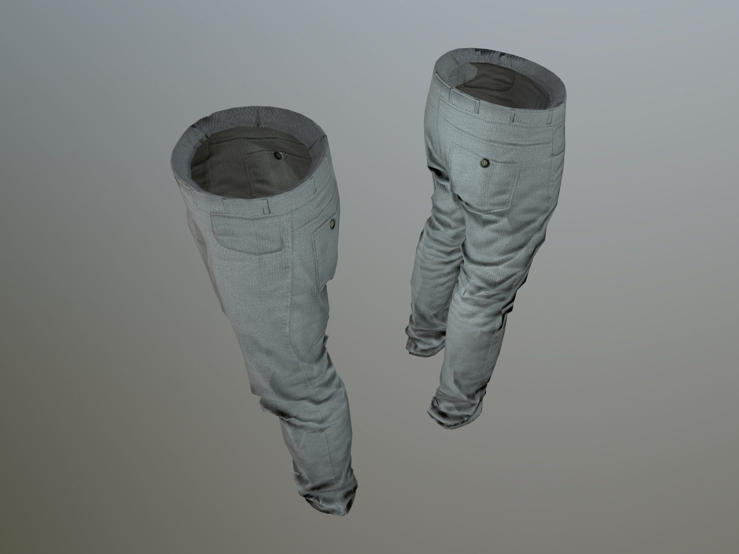3D model Pants Loose Fit Pack VR / AR / low-poly | CGTrader