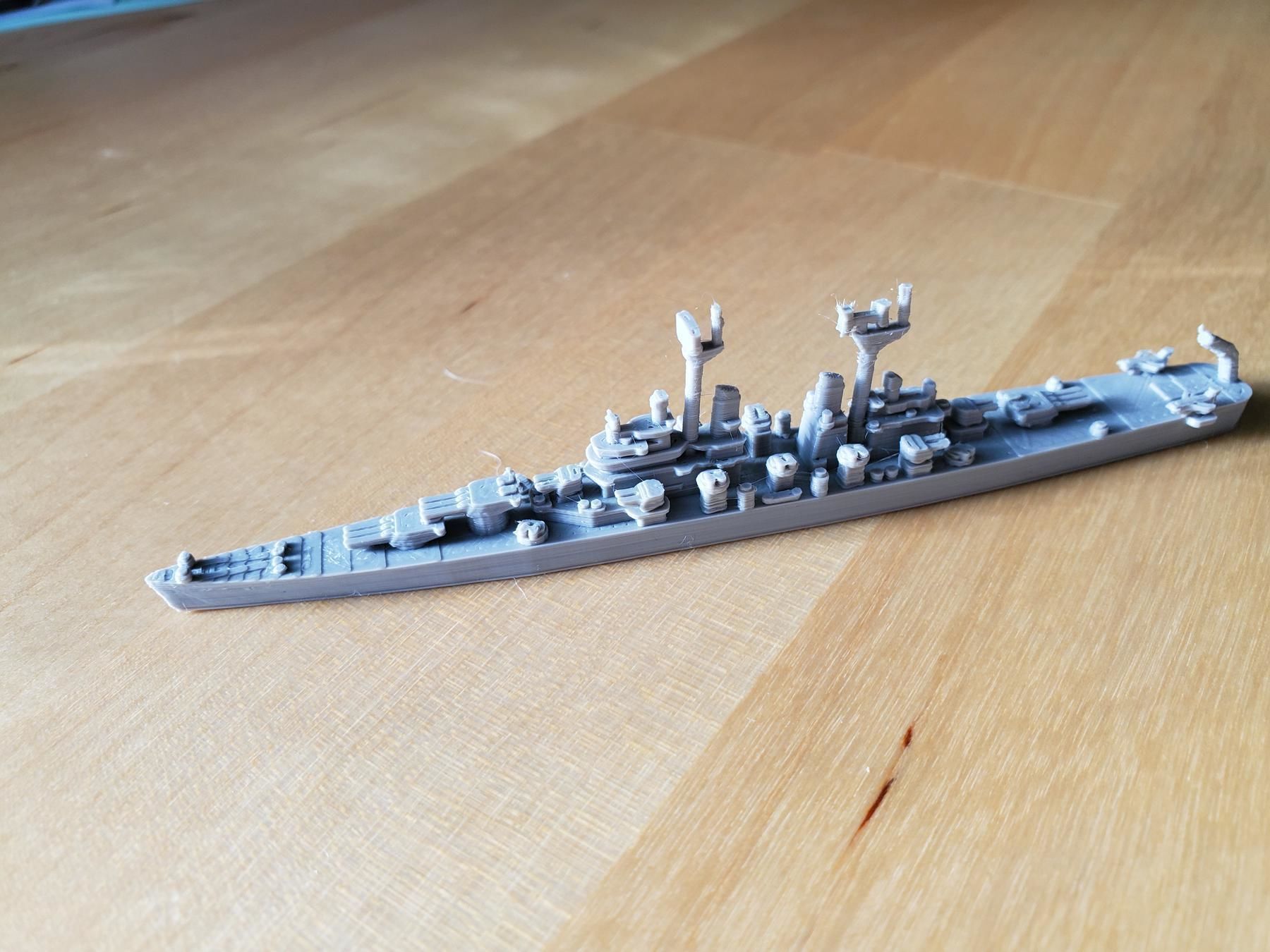 US Baltimore Class Cruiser Warship 3D model 3D printable | CGTrader