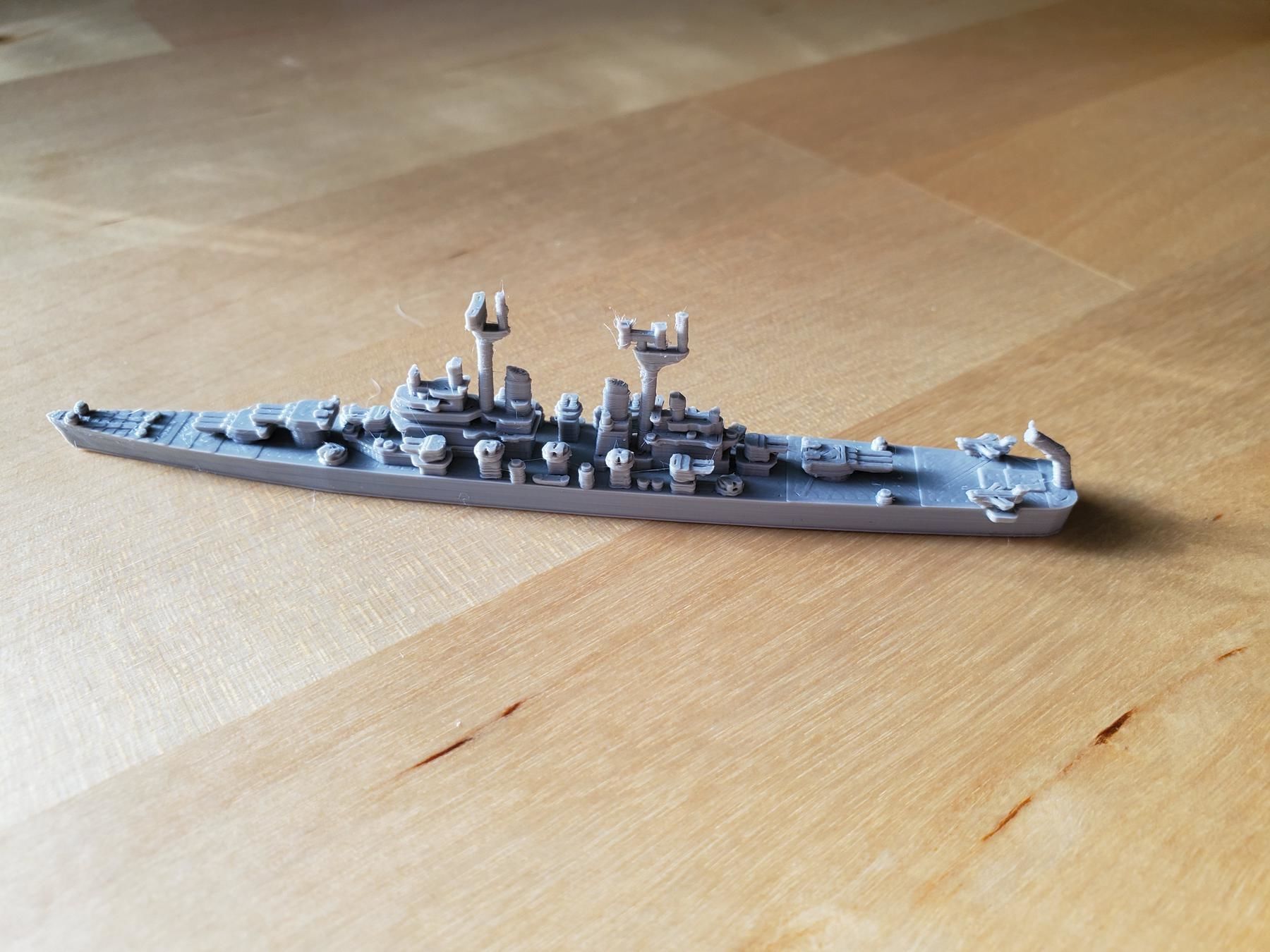US Baltimore Class Cruiser Warship 3D model 3D printable | CGTrader