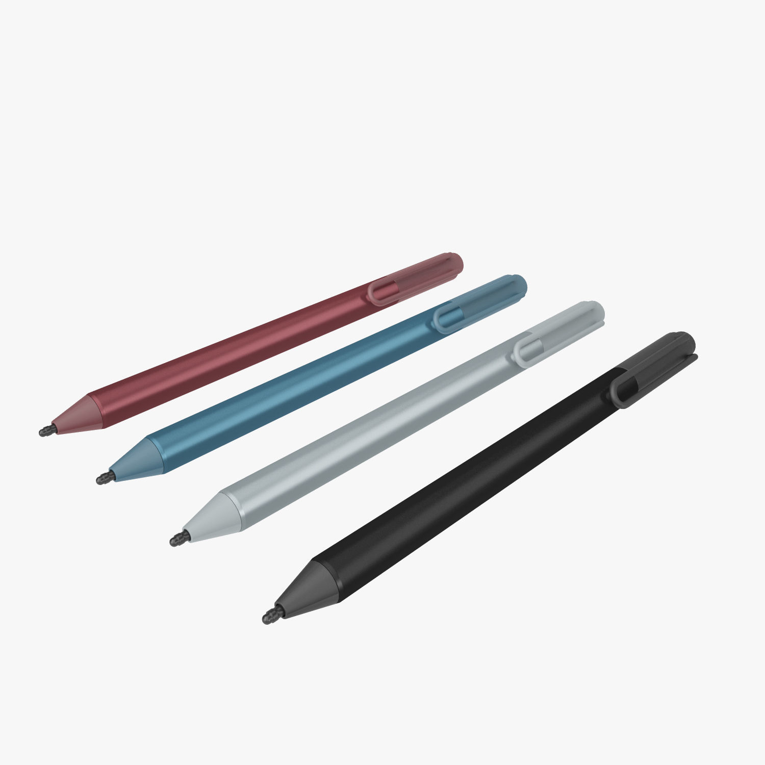 Microsoft Surface Go with Keyboard All Colors 3D model | CGTrader