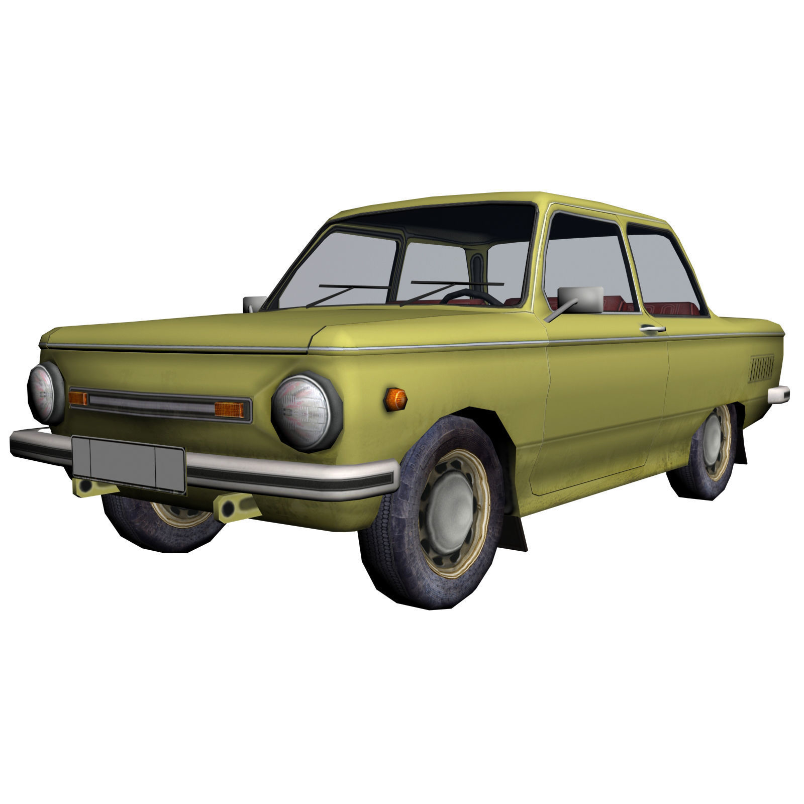 3D model zaz 968 VR / AR / low-poly | CGTrader