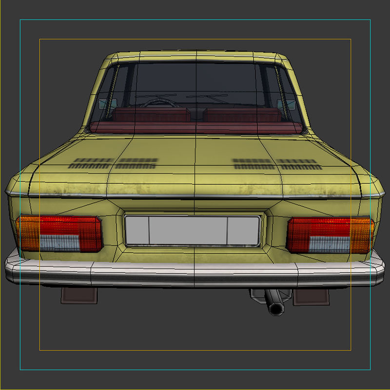 3D model zaz 968 VR / AR / low-poly | CGTrader