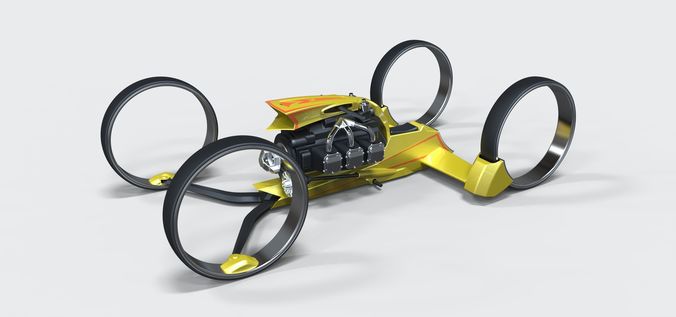 Quad bike concept 3D model | CGTrader