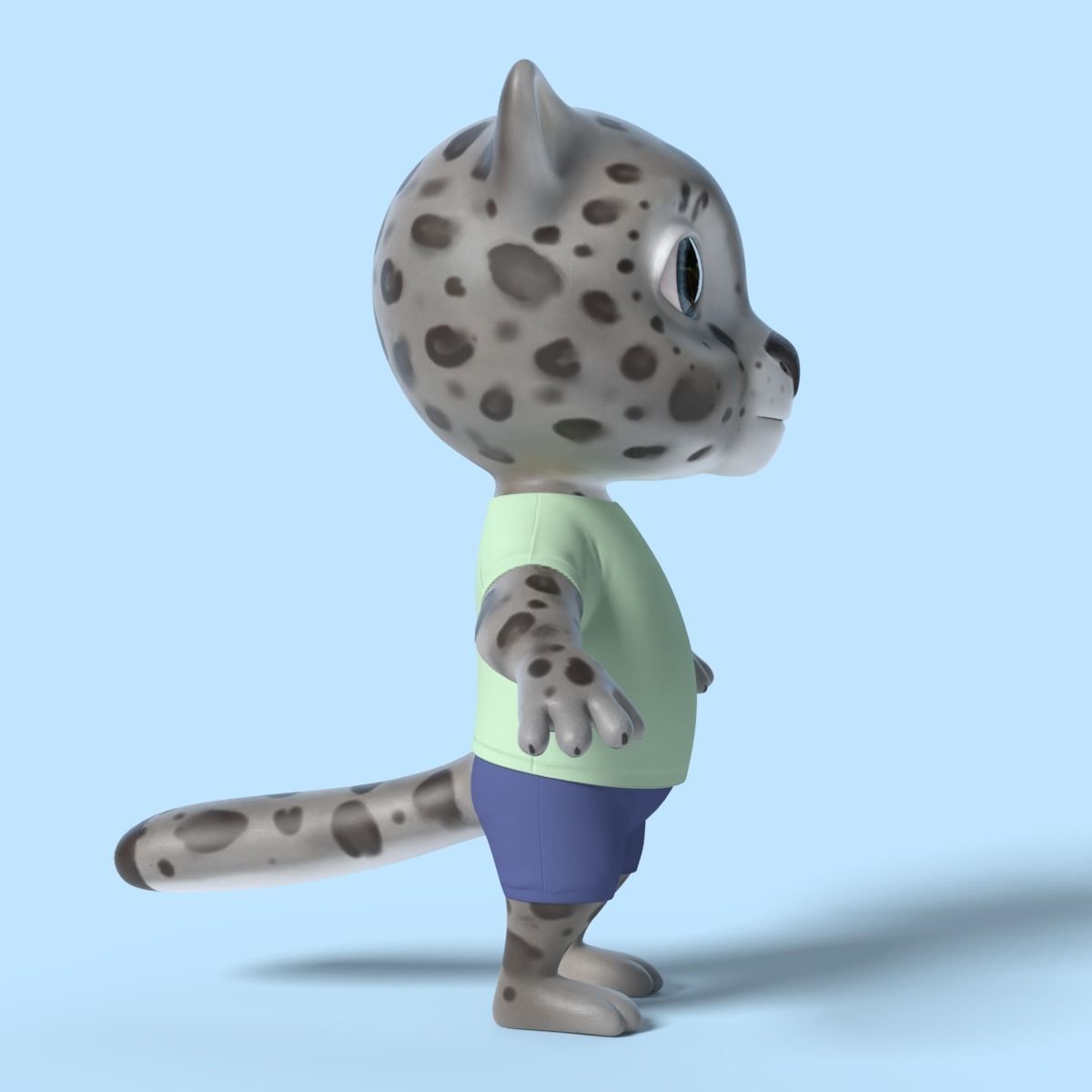 3D model Toonish Snowbars VR / AR / low-poly | CGTrader