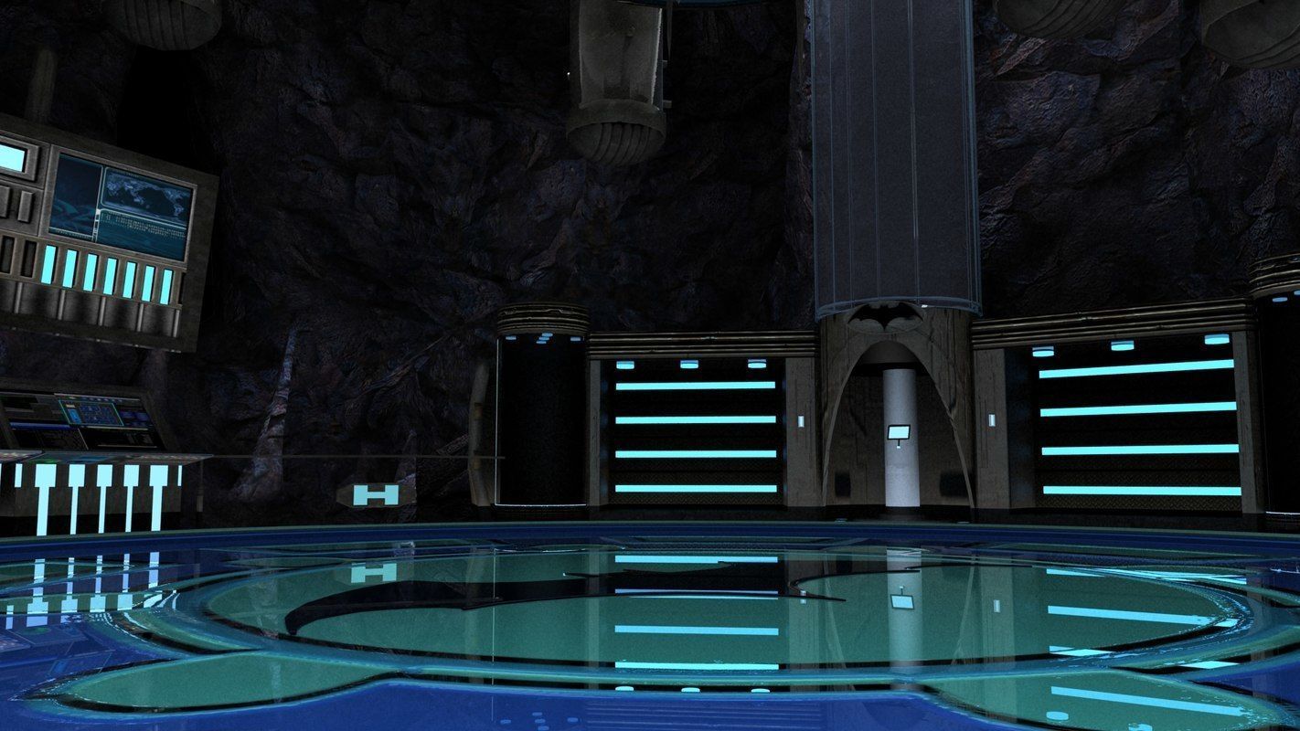 The Batcave Superhero Lair 3D model | CGTrader