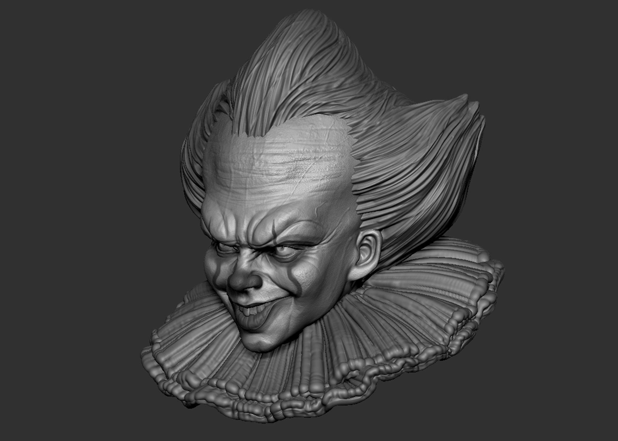 PennyWise 3D model 3D printable | CGTrader