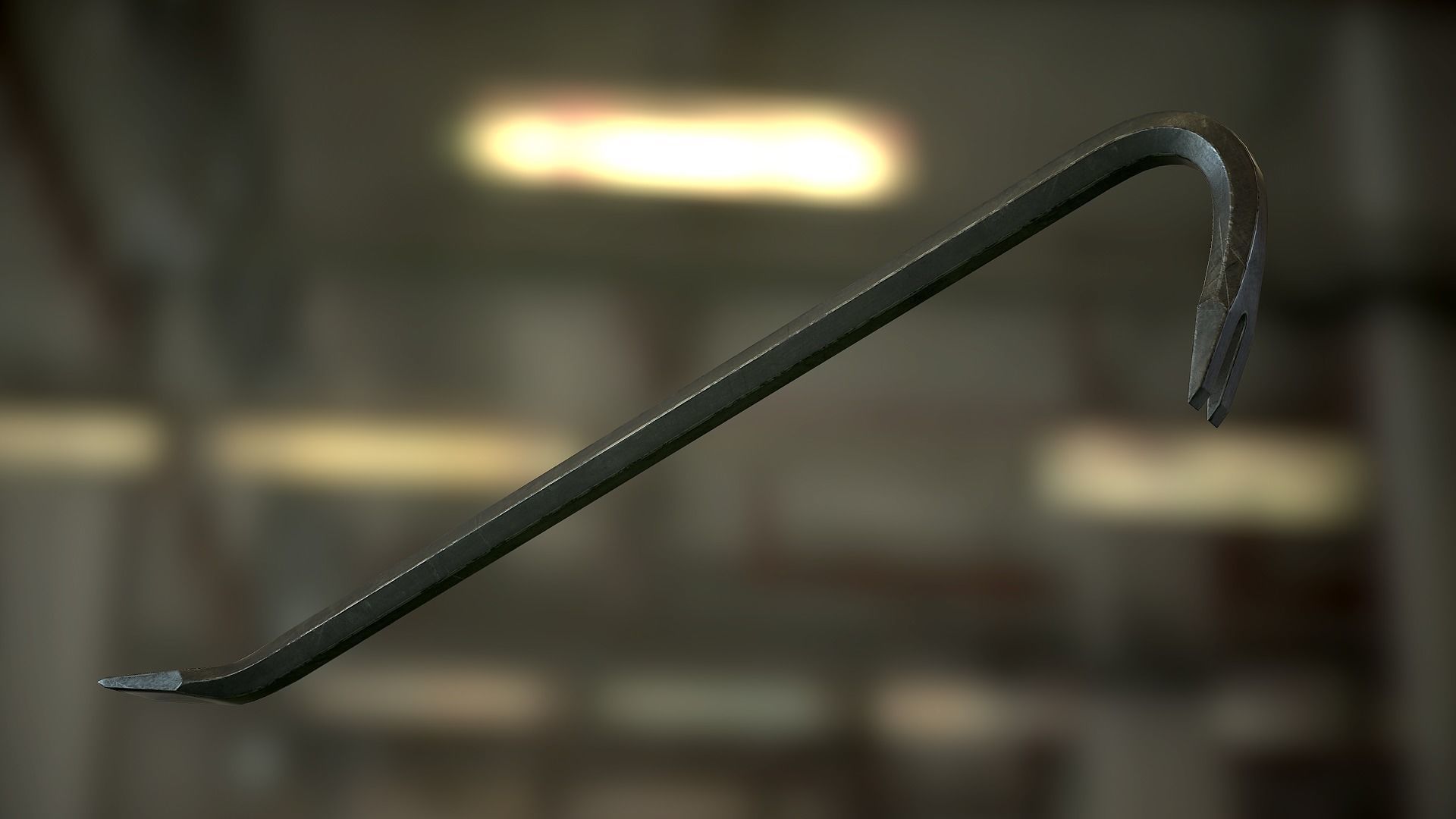 3D model Crowbar VR / AR / low-poly | CGTrader