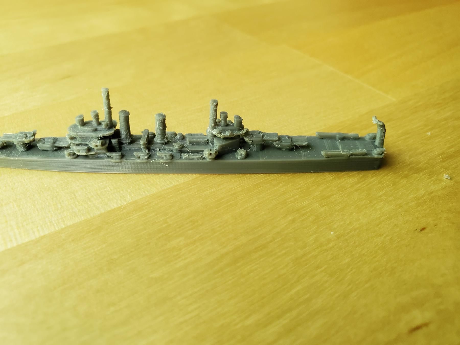 US Brooklyn Class Cruiser Warship 3D model 3D printable | CGTrader