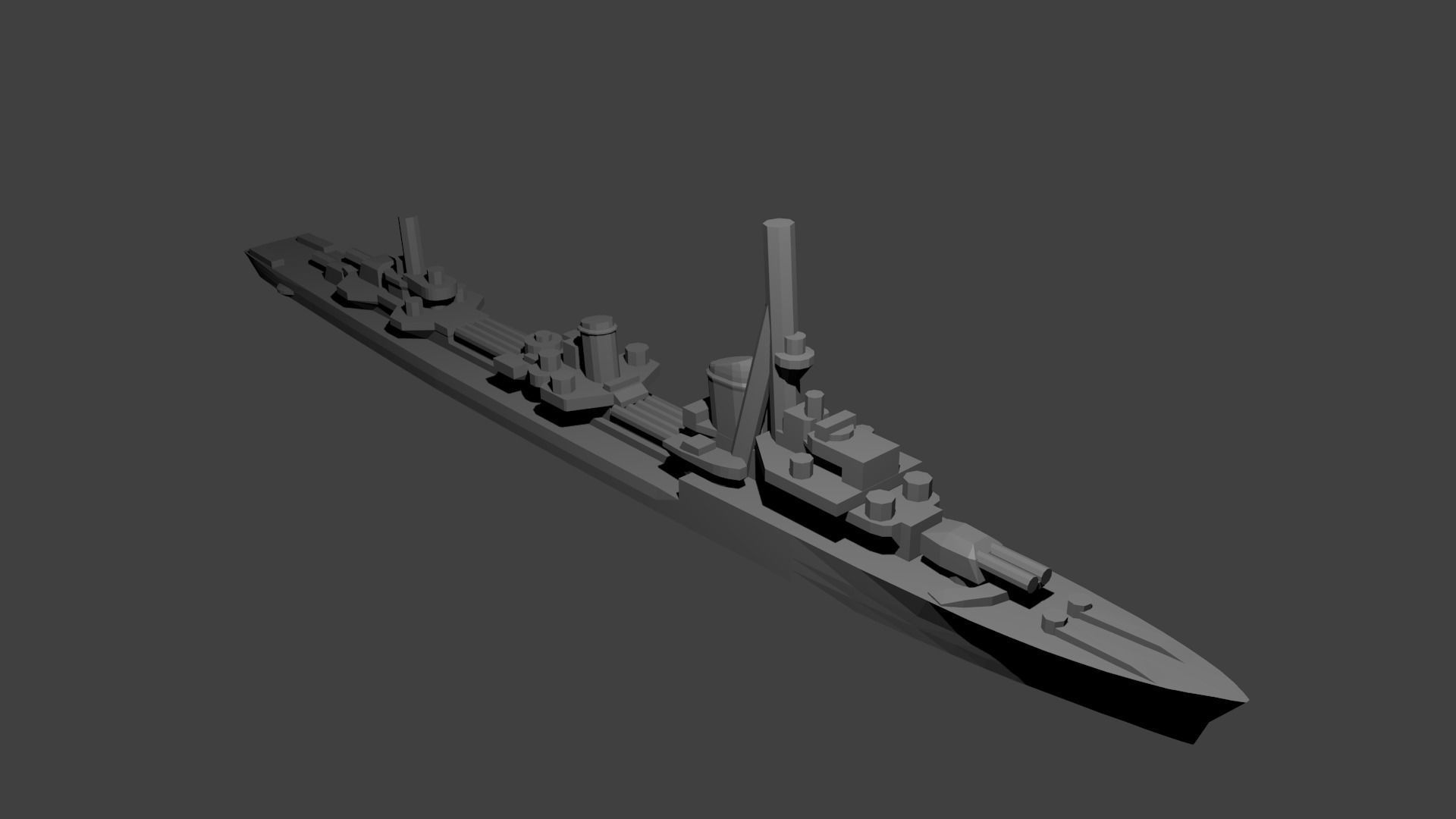 German Miniature WWII Warship Collection 3D model 3D printable | CGTrader