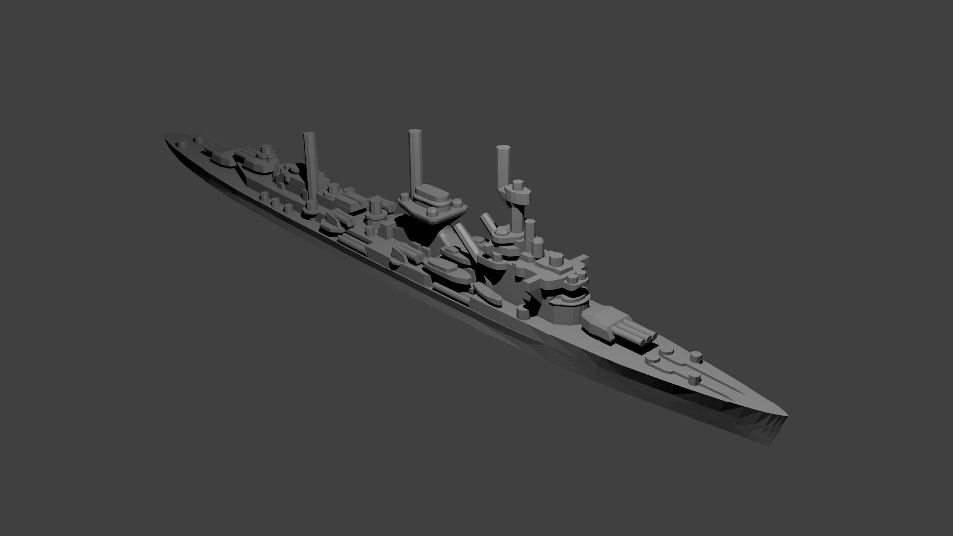 German Miniature WWII Warship Collection 3D model 3D printable | CGTrader