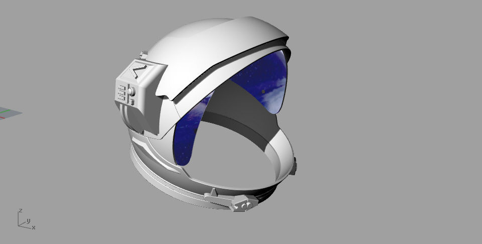 SPACE HELMET 3D model 3D printable | CGTrader