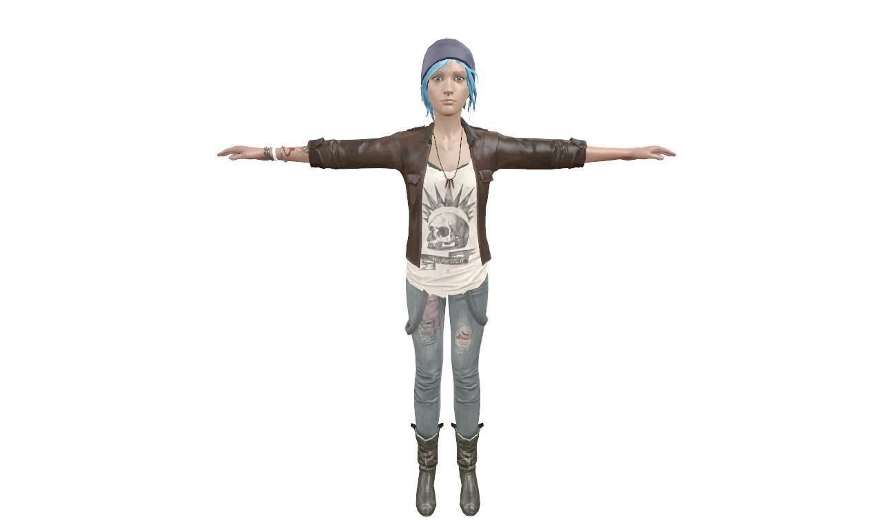 Chloe Price - Life is Strange HQ 3D model | CGTrader