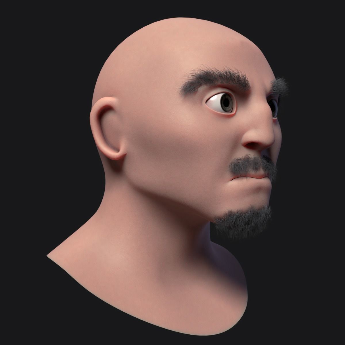 Warrior Head free 3D model | CGTrader