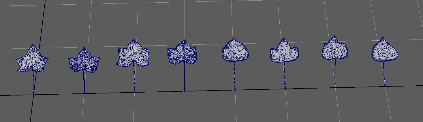ivy leaves 3D model | CGTrader
