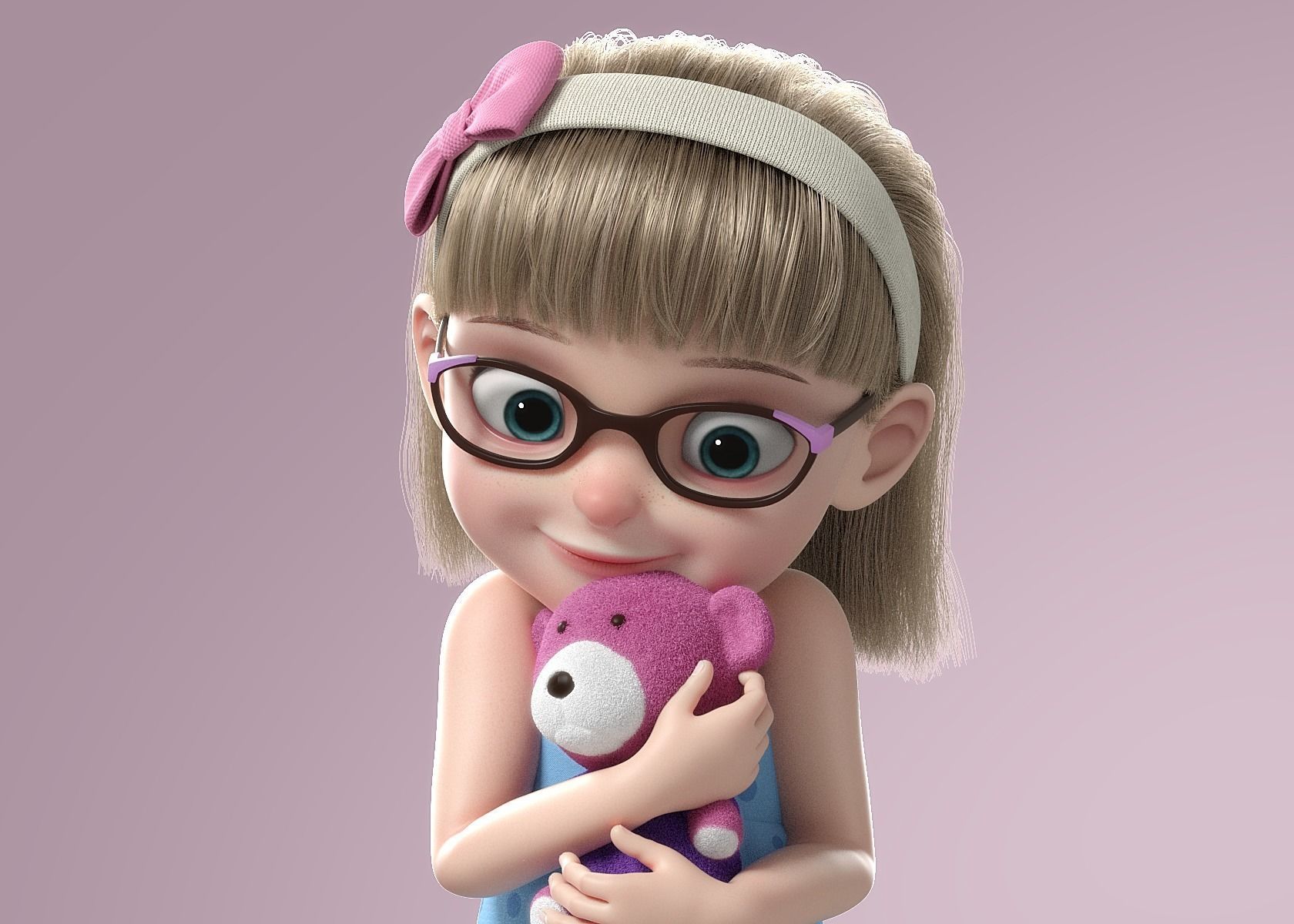 Cartoon Family Rigged V5 3D model rigged | CGTrader
