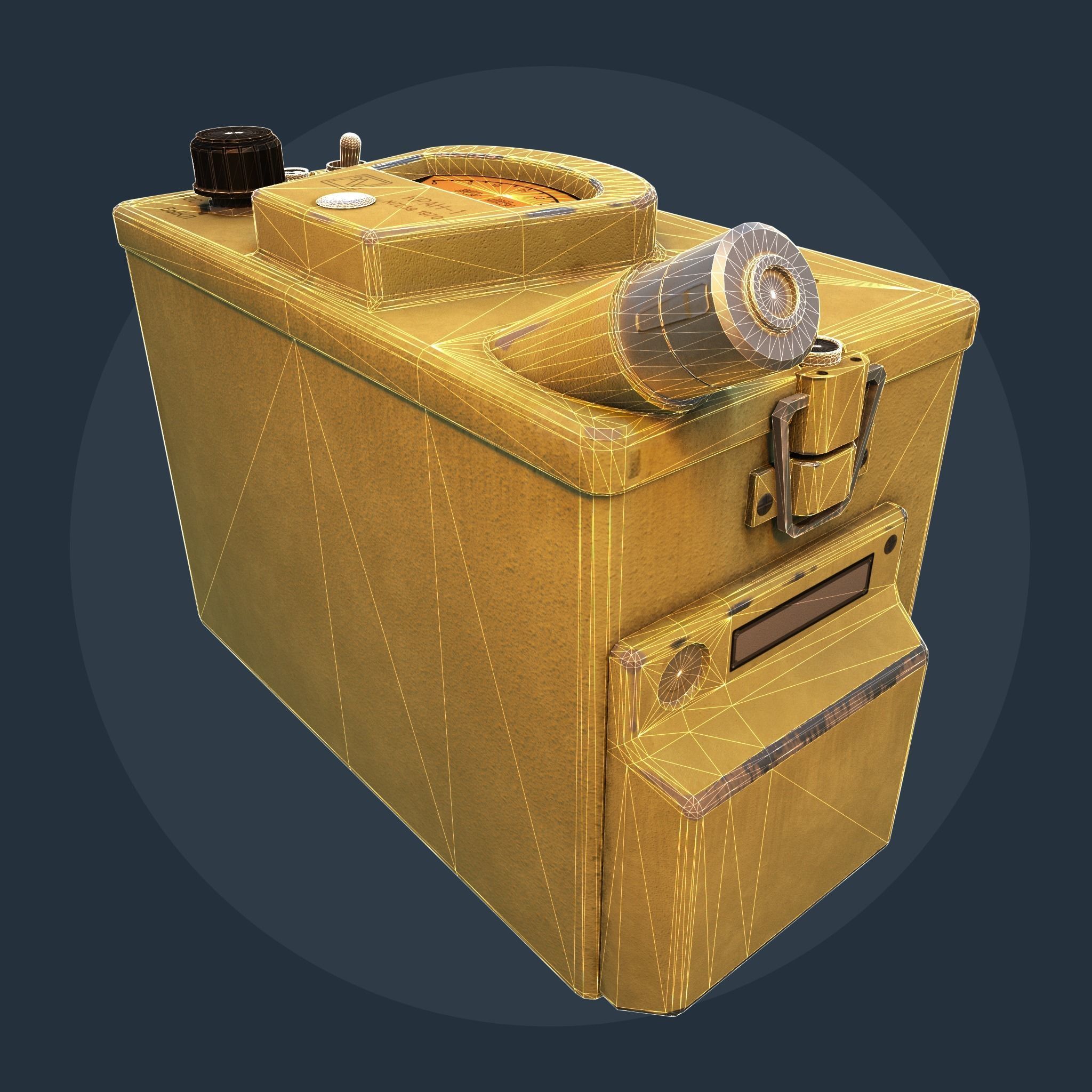 Dosimeter 3d model free VR / AR / low-poly 3D model | CGTrader