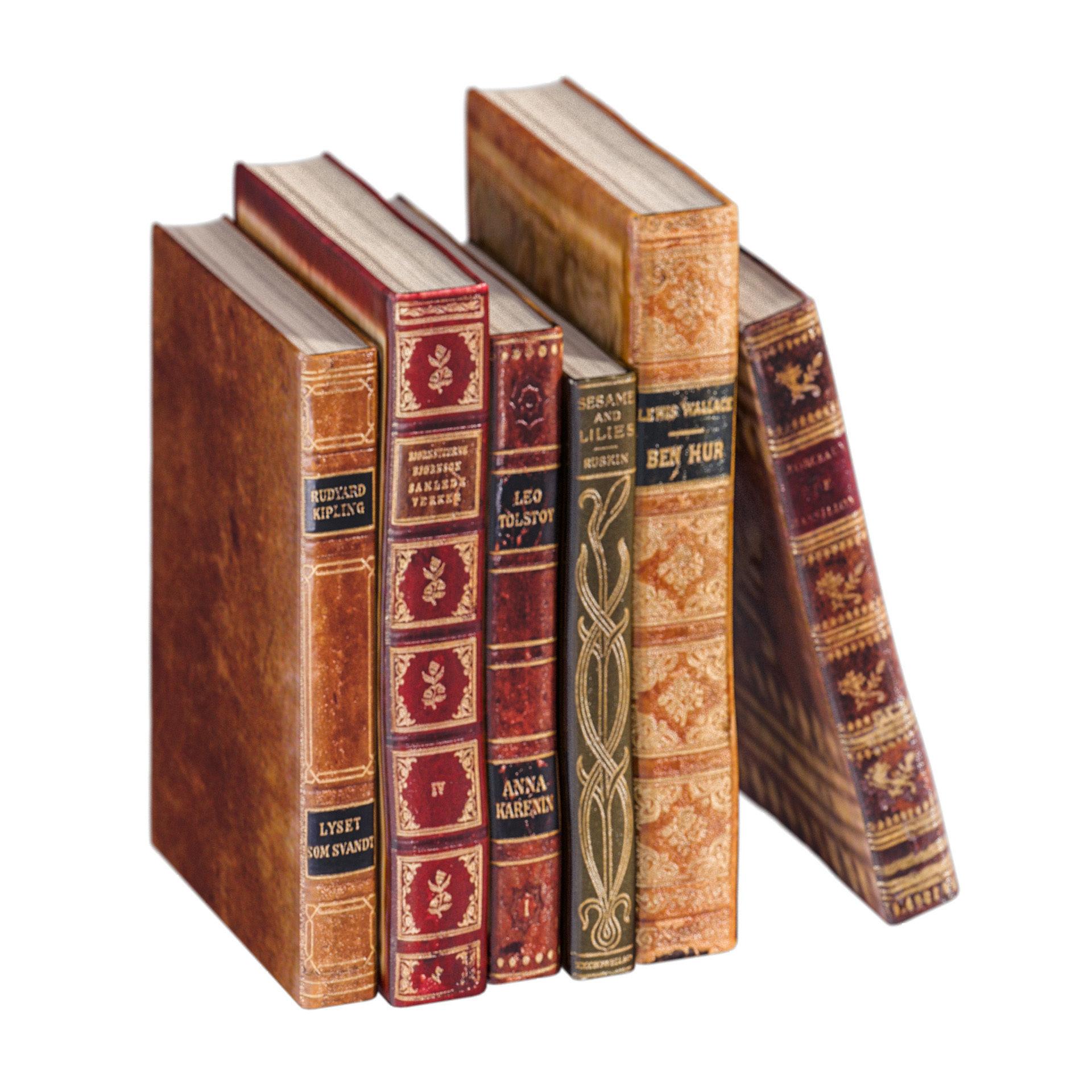 L3DV02G02 - books set 3D model | CGTrader