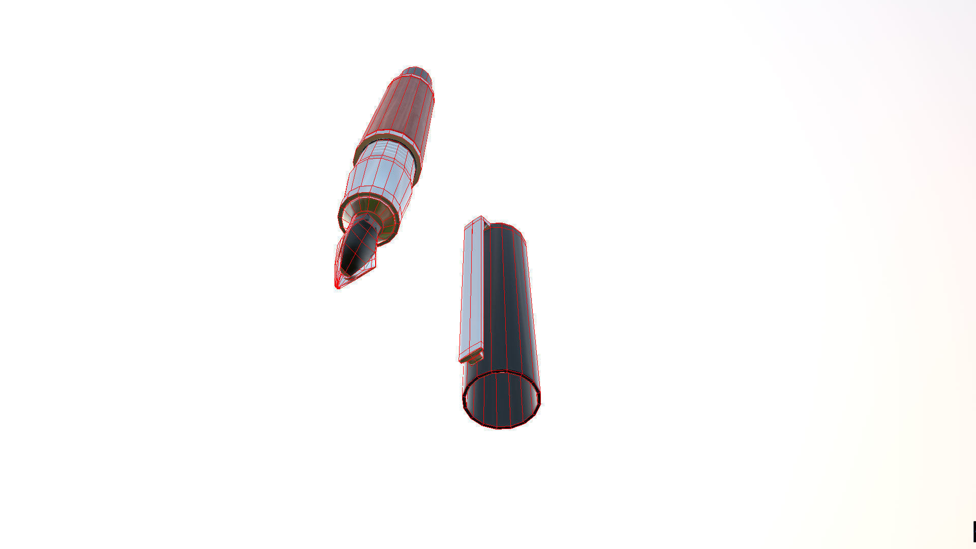 3D model Fountain Pen VR / AR / low-poly | CGTrader