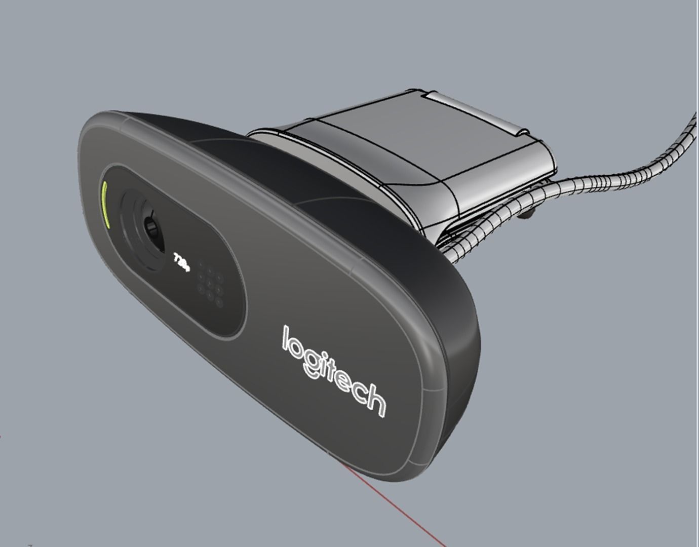 Webcam Logitech C270 3D model | CGTrader