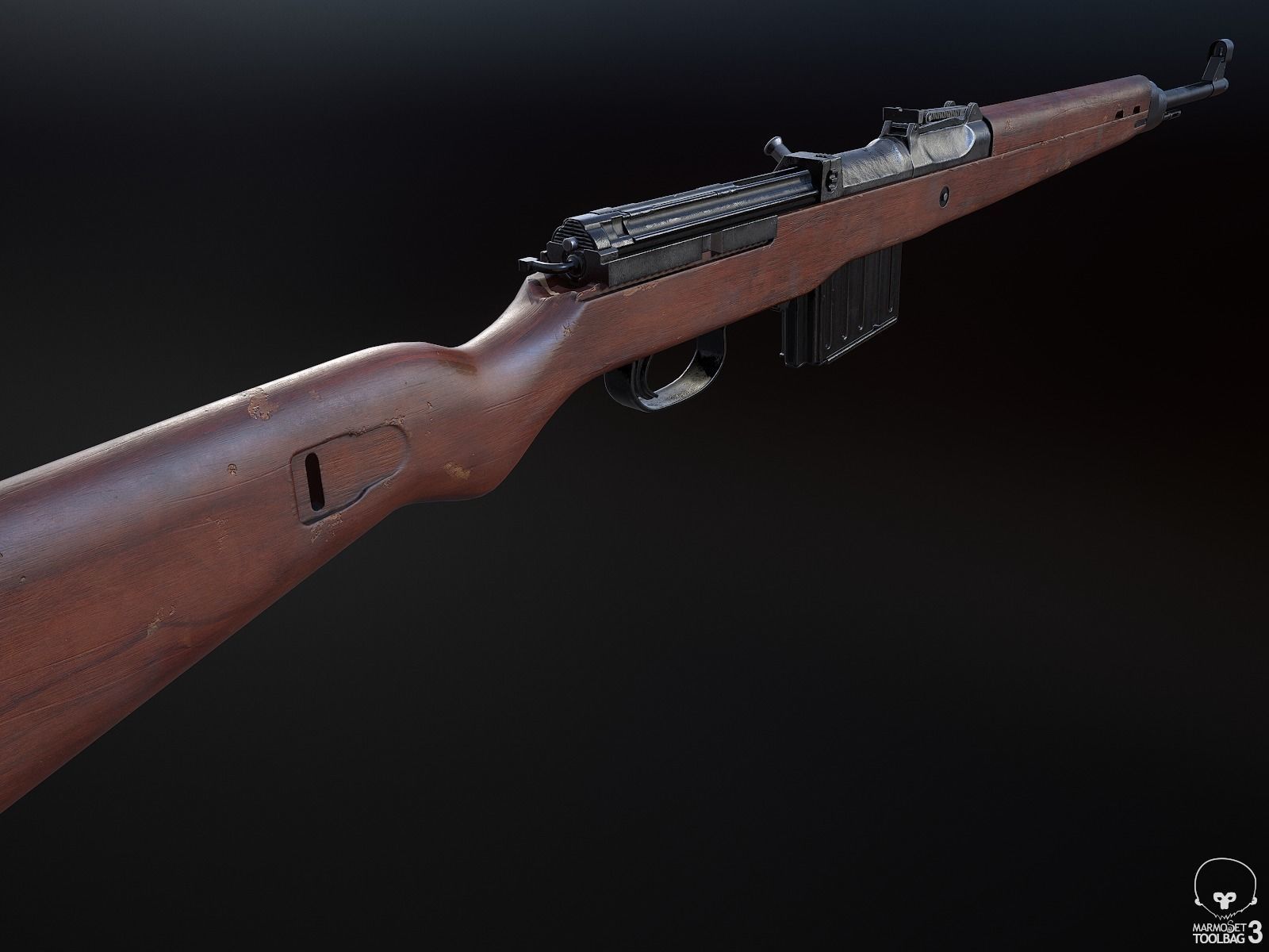 3D model Gewehr 43 Rifle VR / AR / low-poly | CGTrader