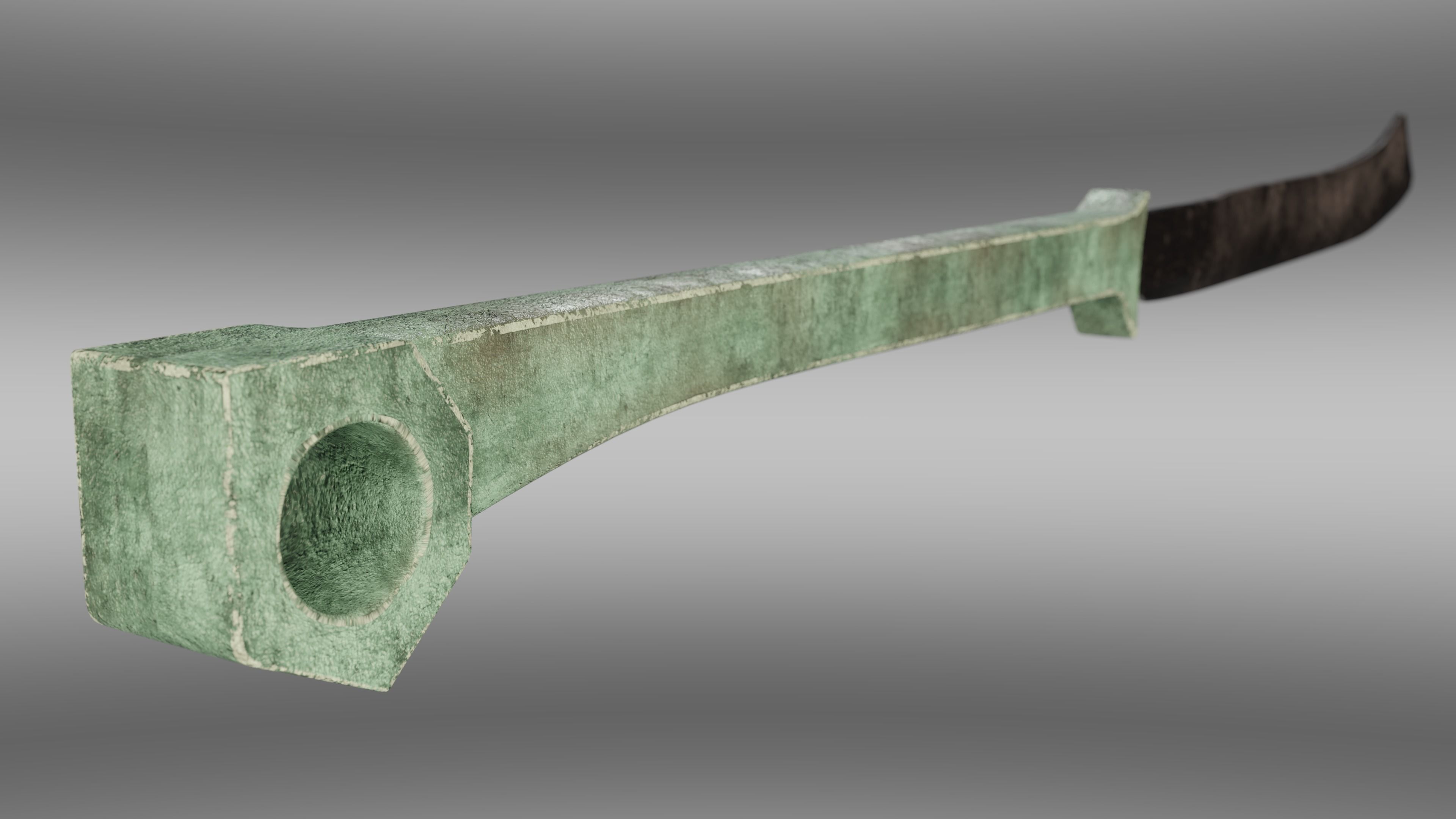 3D model Old Blade VR / AR / low-poly | CGTrader