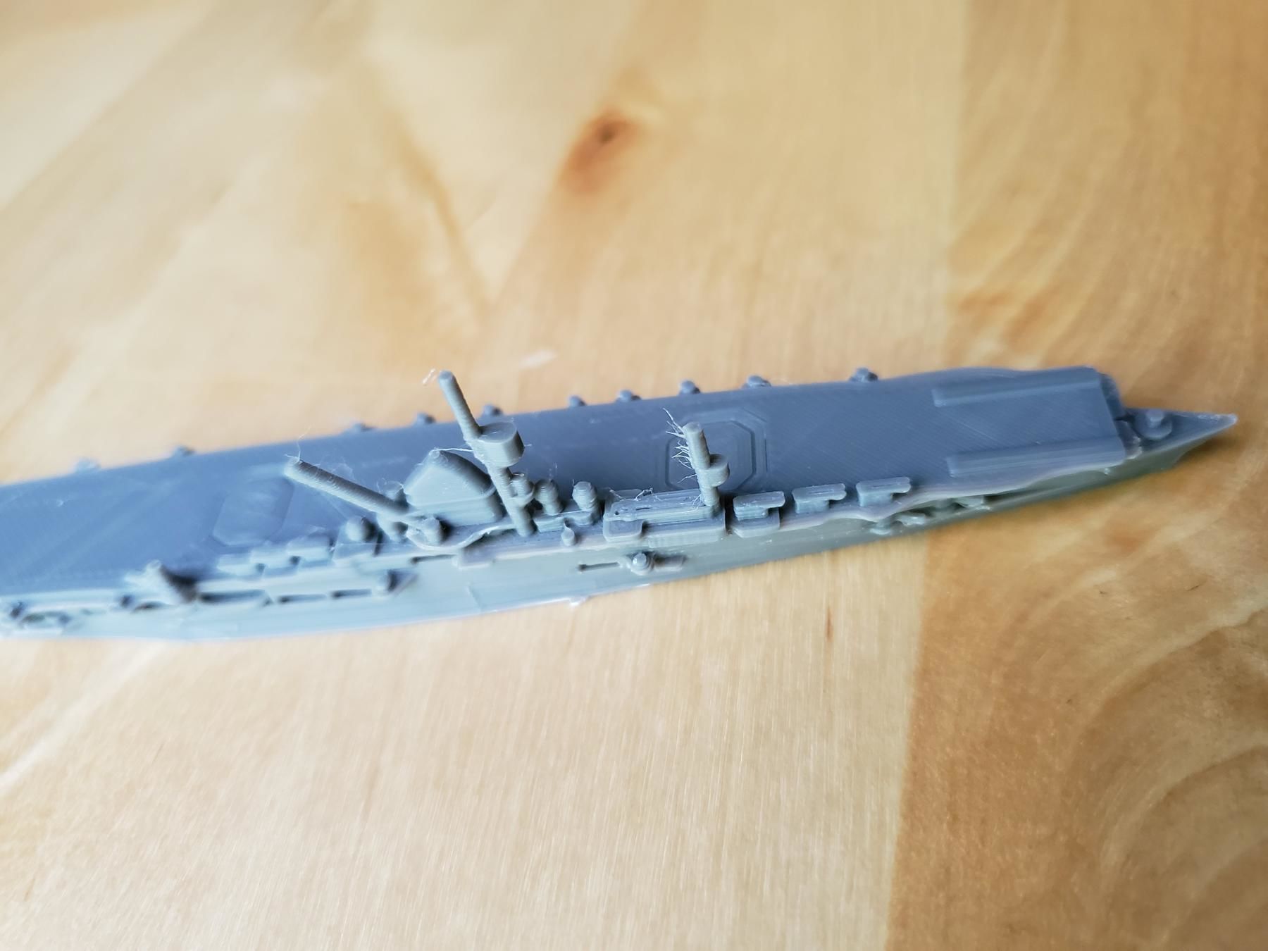 German Graf Zeppelin Class Aircraft Carrier 3D model 3D printable ...