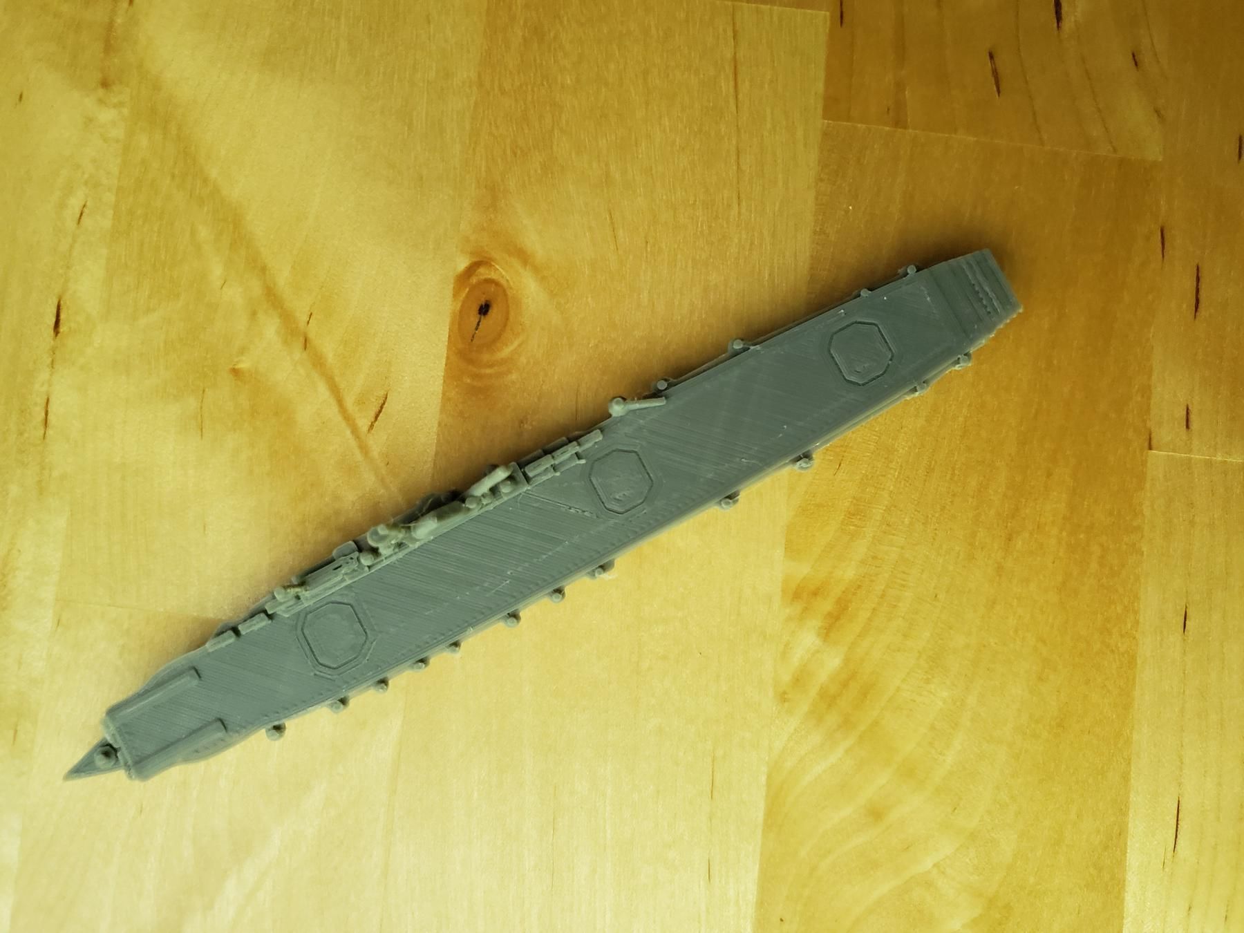 German Graf Zeppelin Class Aircraft Carrier 3D model 3D printable ...