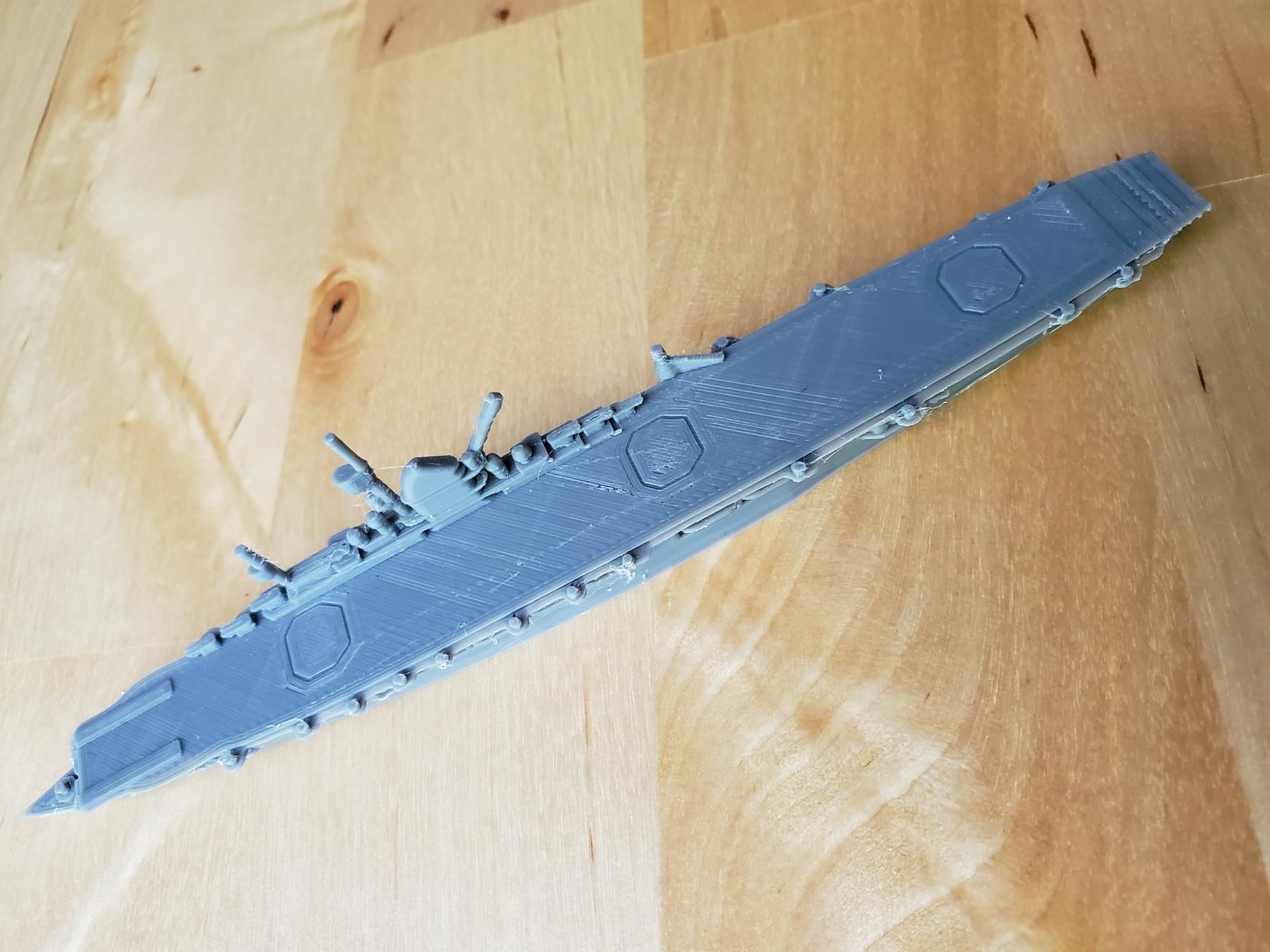 German Graf Zeppelin Class Aircraft Carrier 3D model 3D printable ...