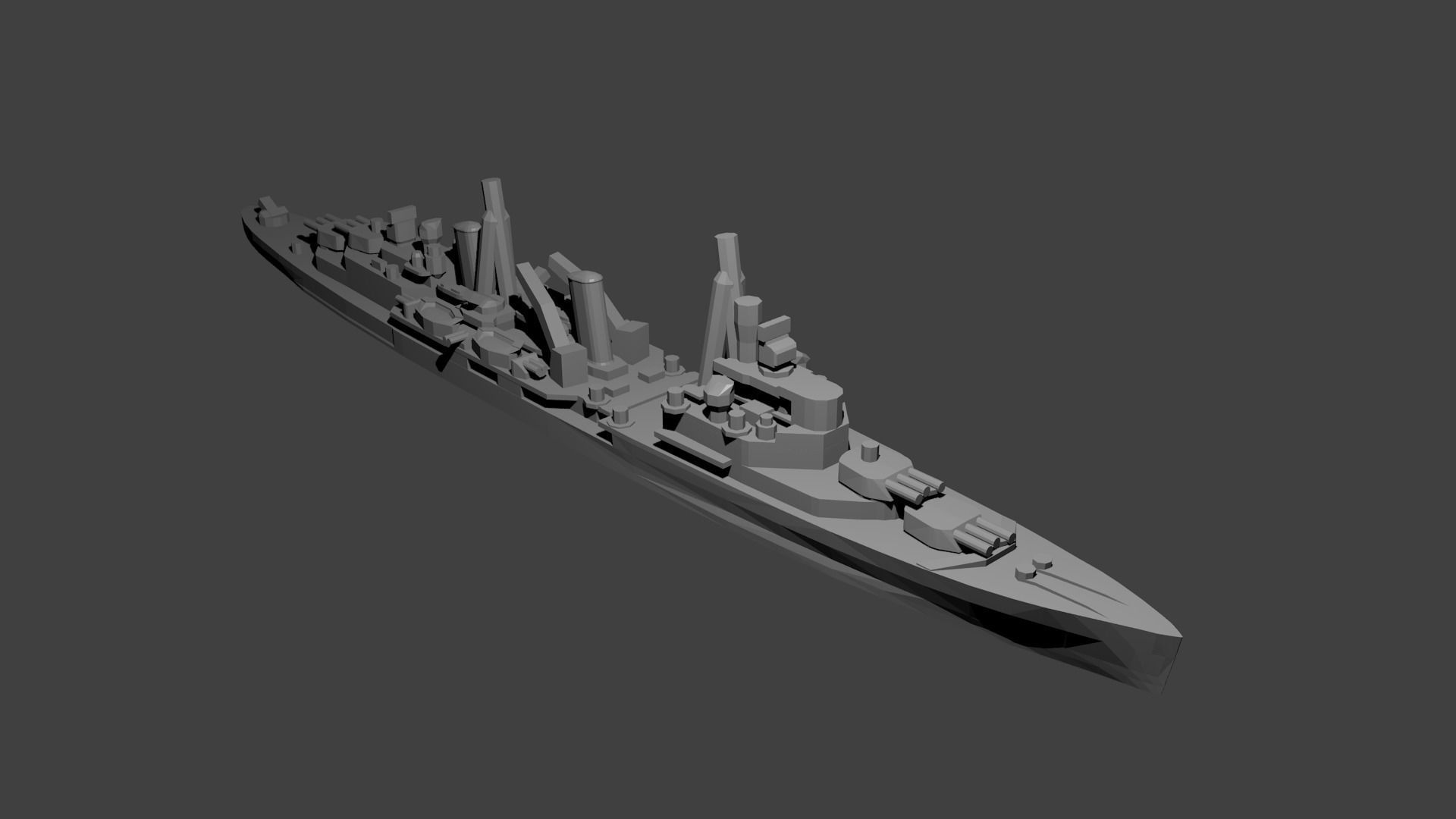 British Miniature WWII Warship Collection 3D model 3D printable | CGTrader