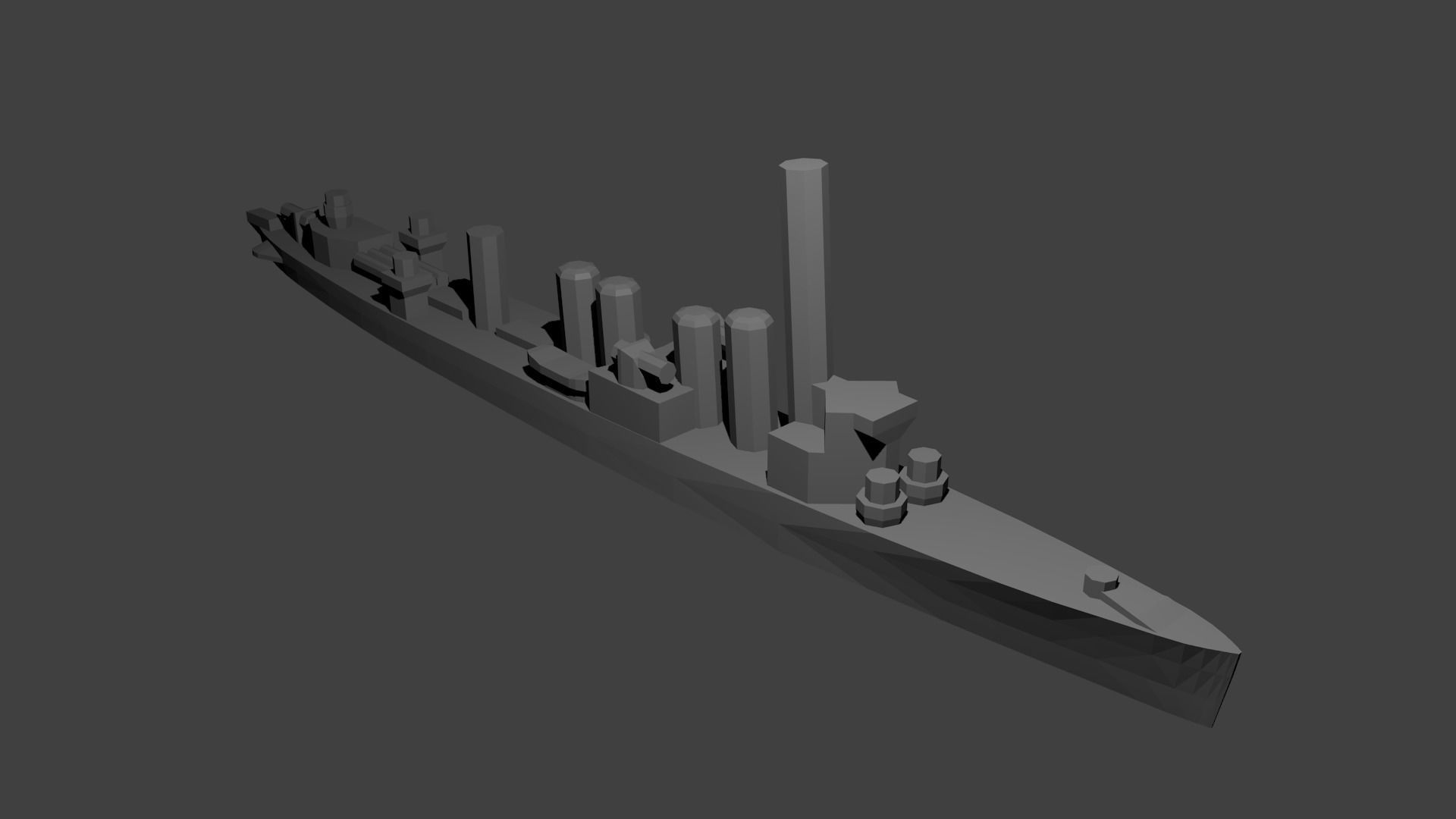 British Miniature WWII Warship Collection 3D model 3D printable | CGTrader