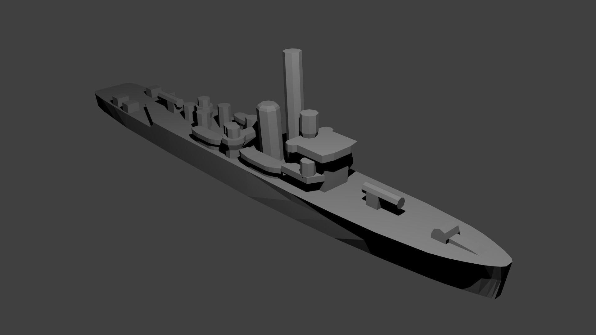 British Miniature WWII Warship Collection 3D model 3D printable | CGTrader