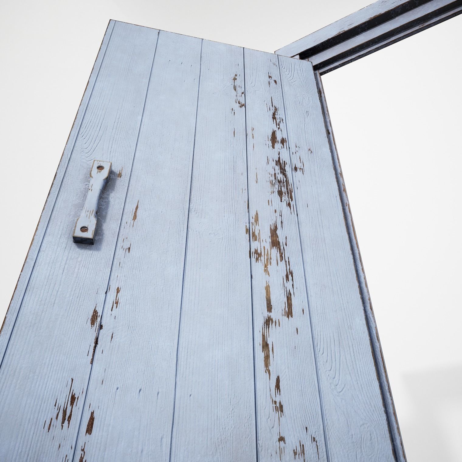Door Two variants of textures free VR / AR / low-poly 3D model | CGTrader