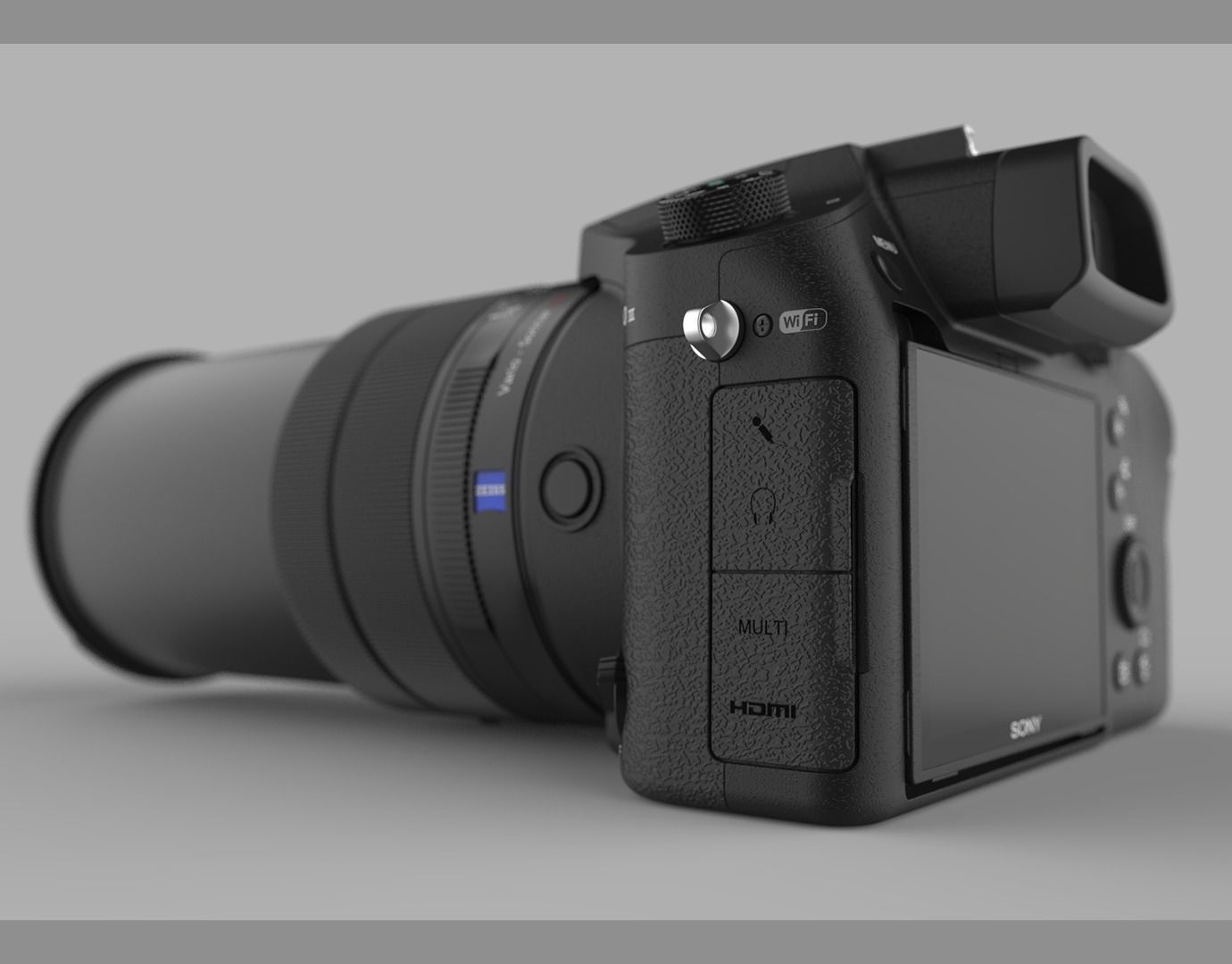Sony Cyber-shot RX10 III 3D model | CGTrader