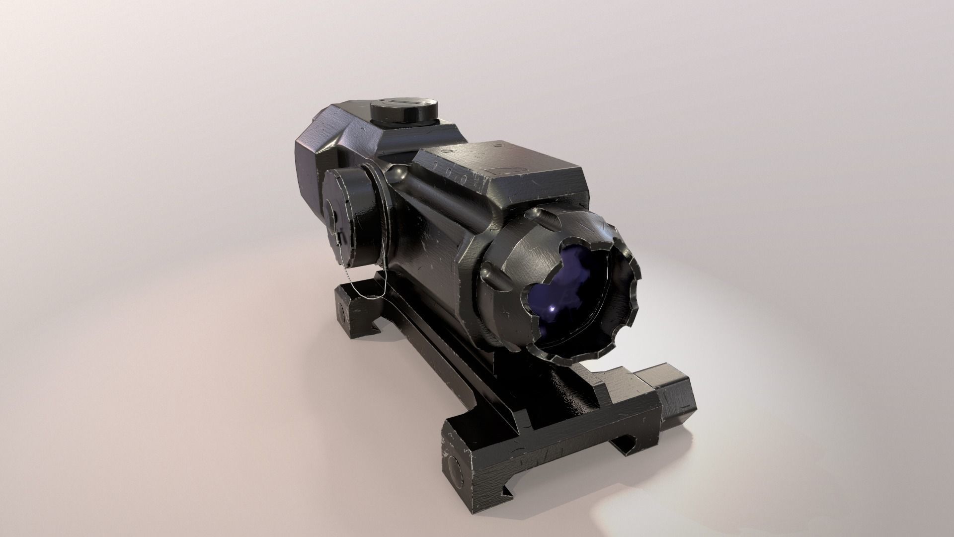 3D model Leupold Mark4 Hamr Scope VR / AR / low-poly | CGTrader