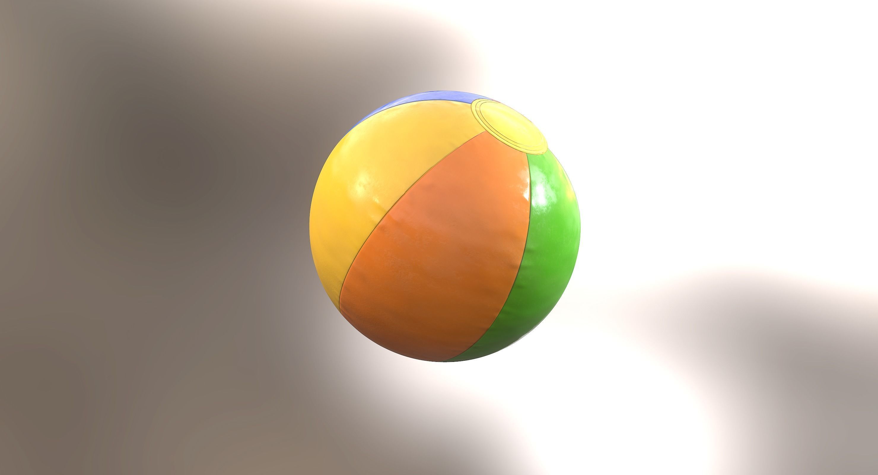 3D model Beach Ball VR / AR / low-poly | CGTrader