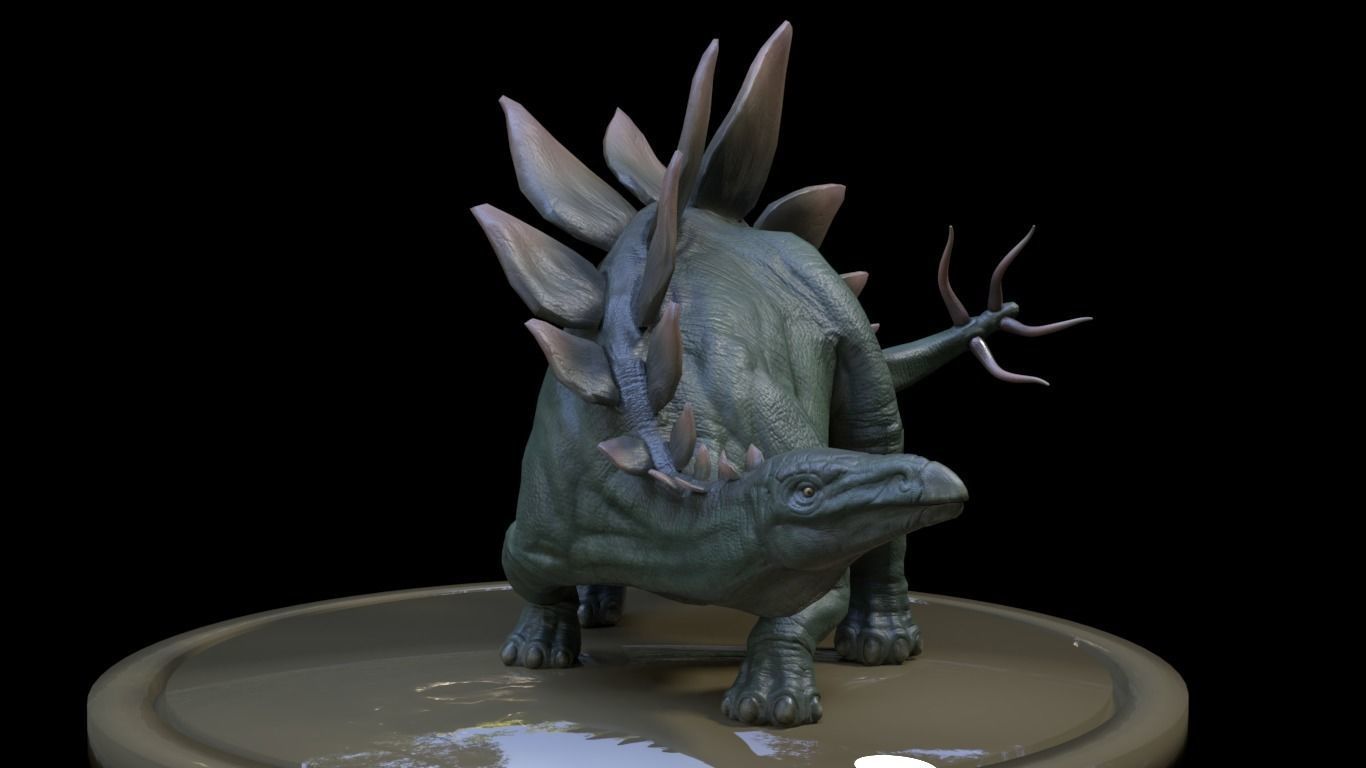 3D model 3D Stego VR / AR / low-poly | CGTrader