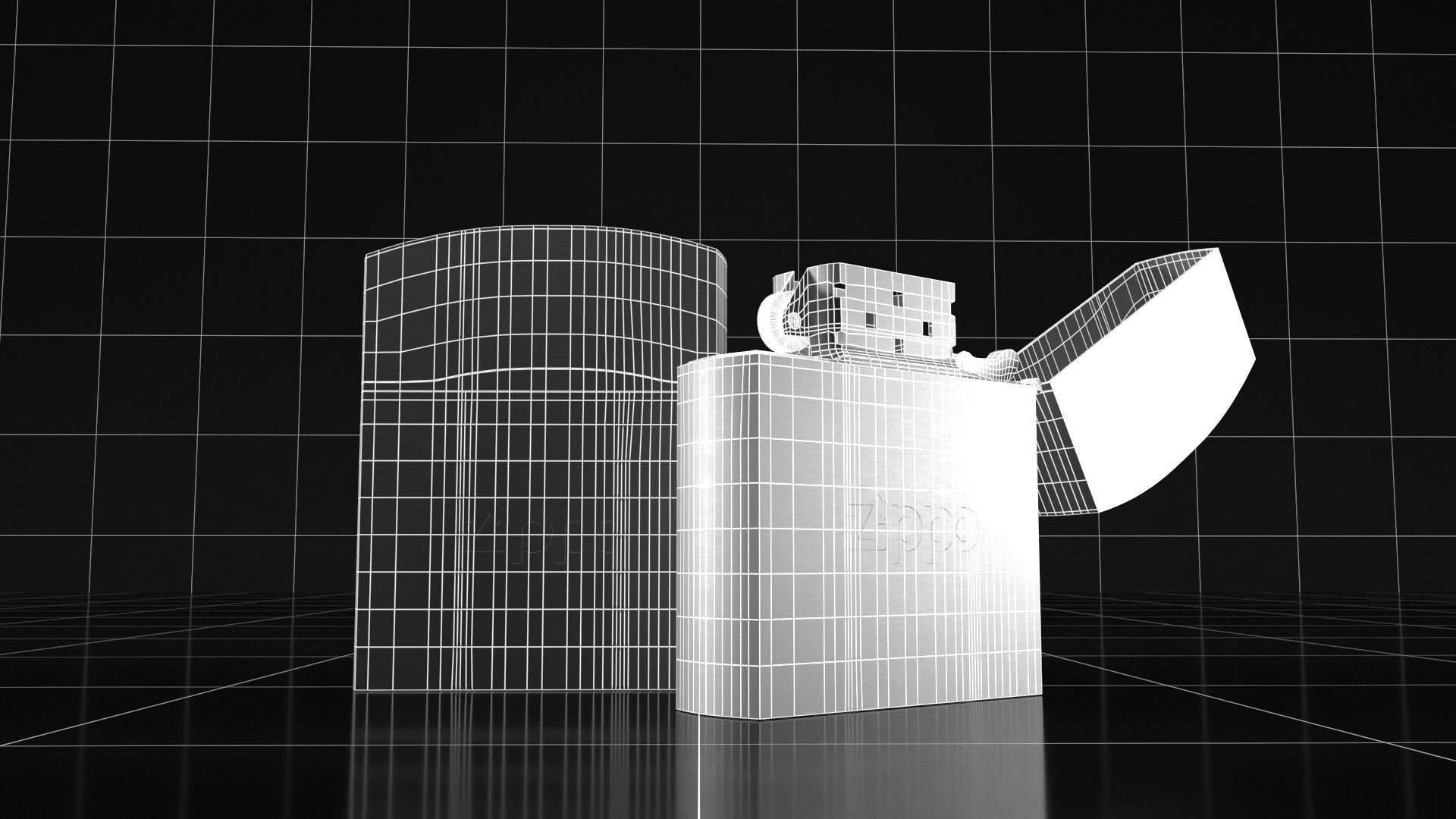 Zippo lighter 3D model | CGTrader