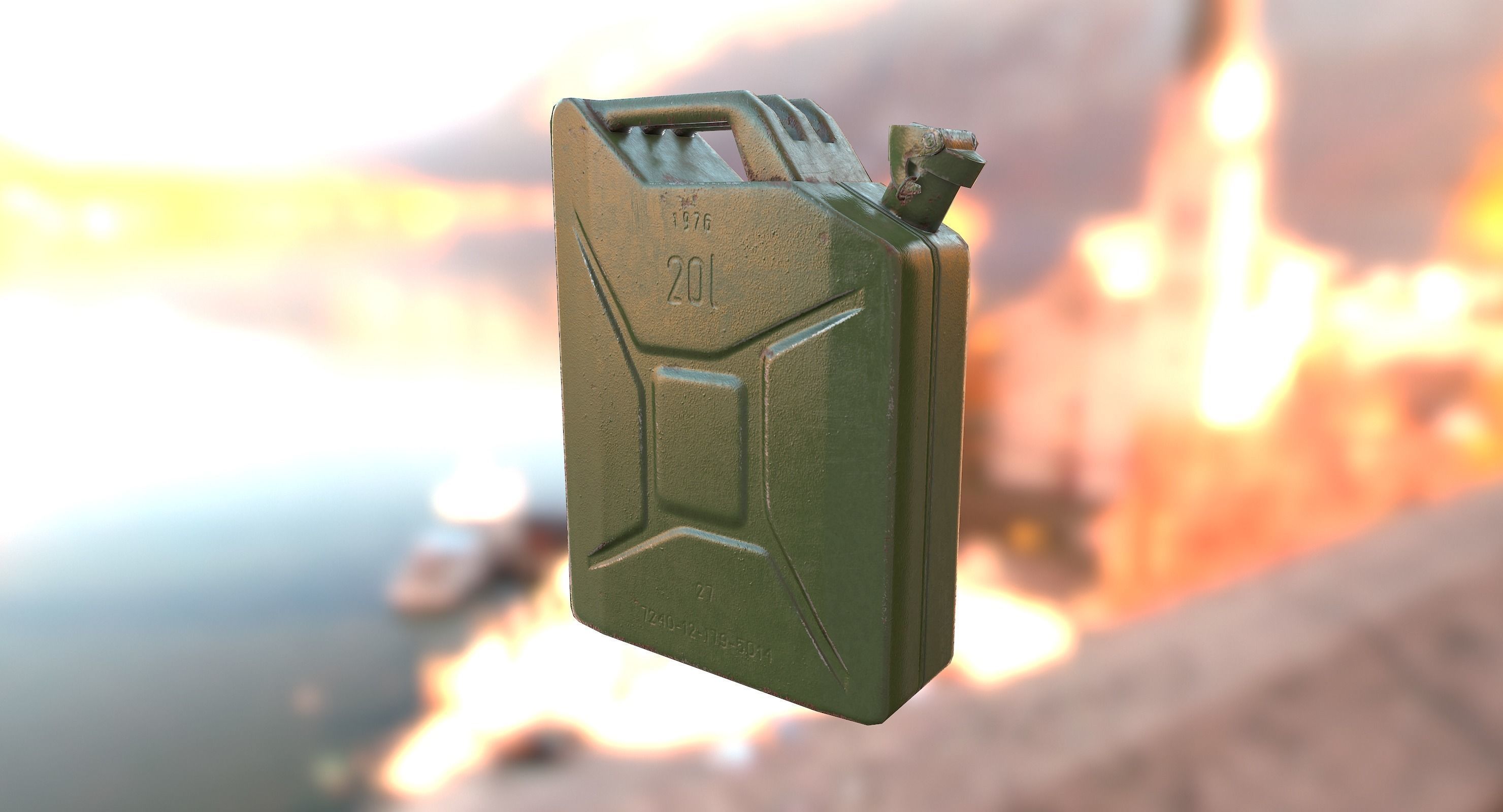 3D model Explosive props VR / AR / low-poly | CGTrader