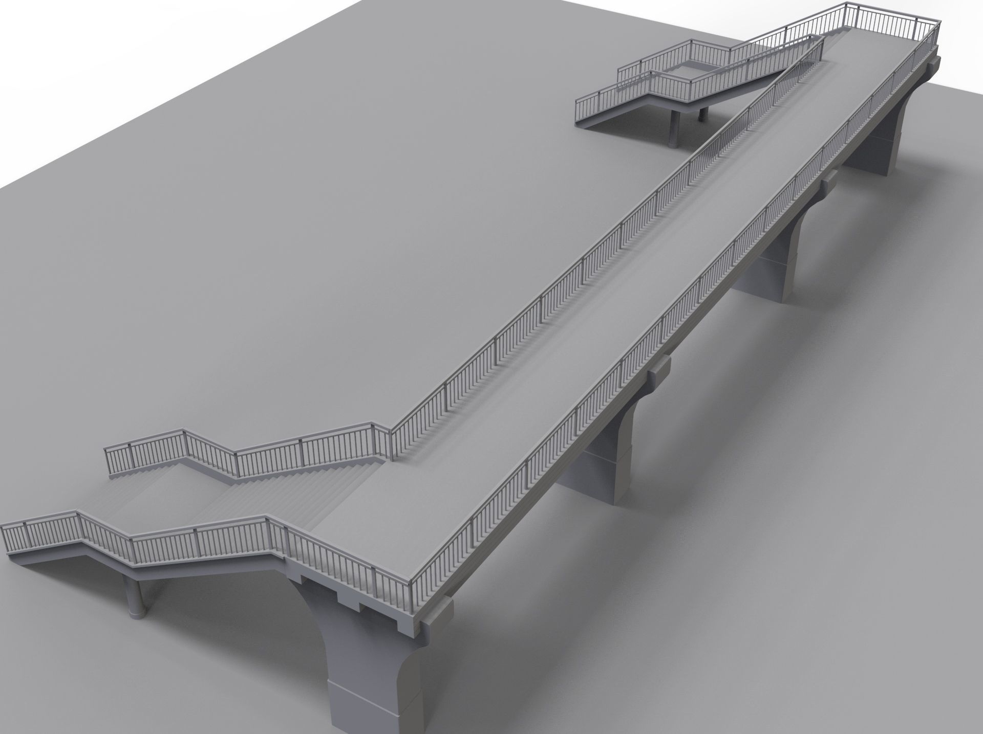 Overpass 3D model | CGTrader
